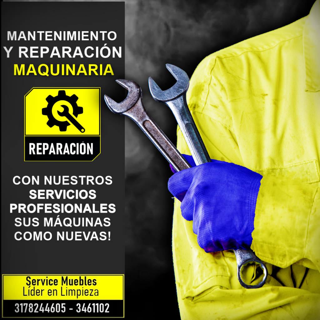 Reparación maquinaria - 2026